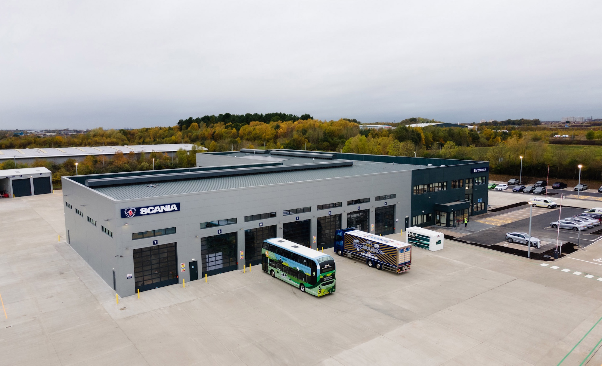 Scania secures sizeable Scottish service site - Trucking