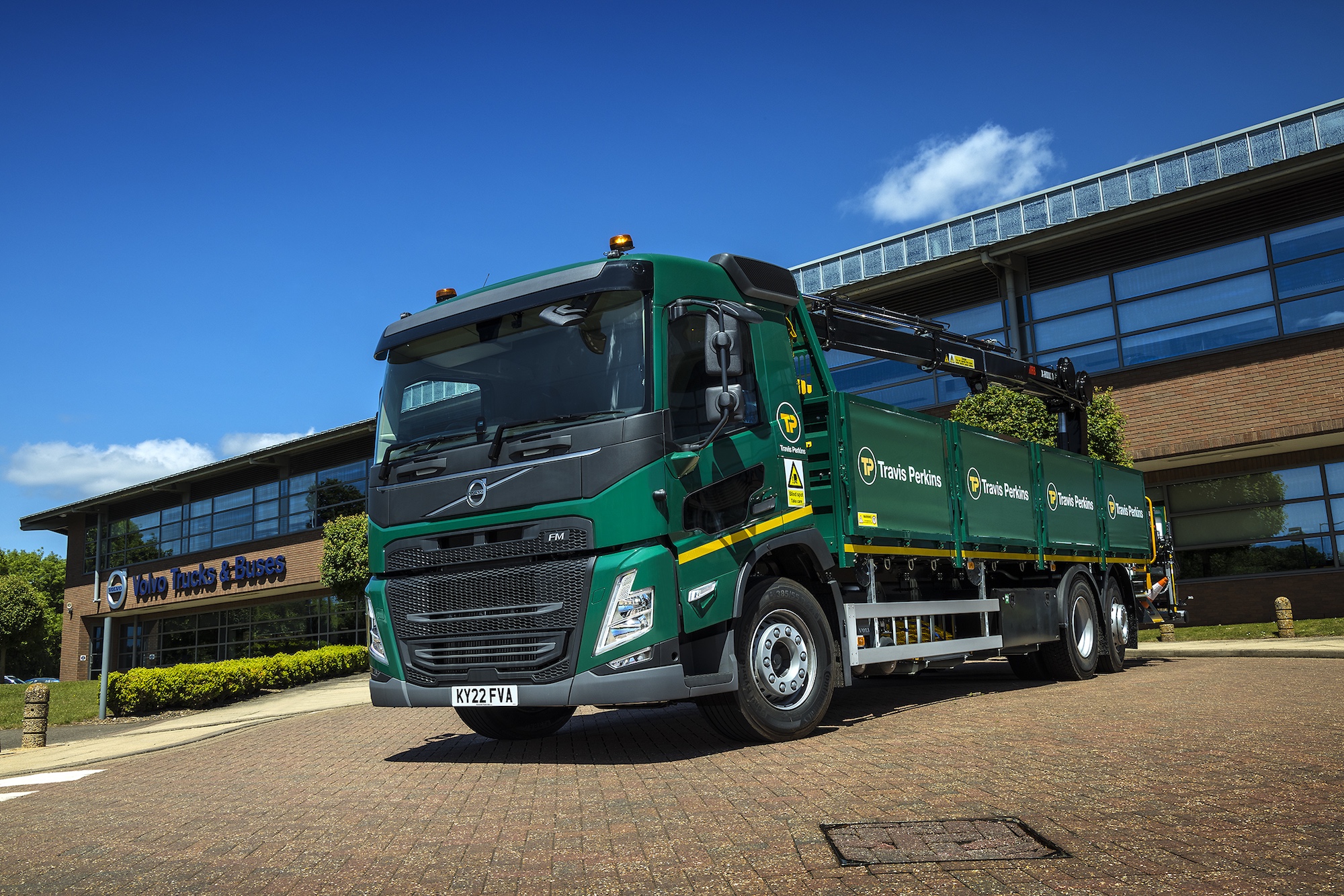 Travis Perkins picks Volvo 26-tonne trucks for its fleet - Trucking