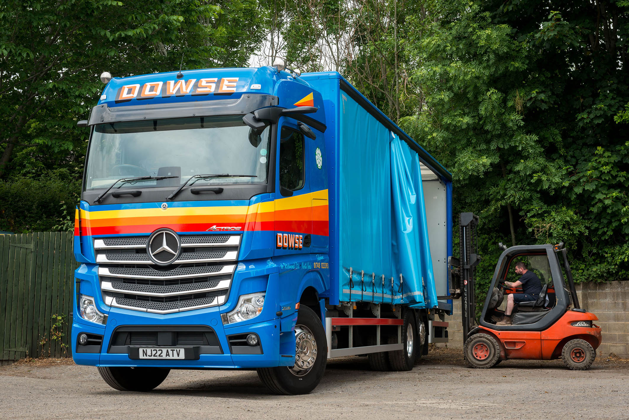 A million miles and out as Dowse gets a new Actros - Trucking