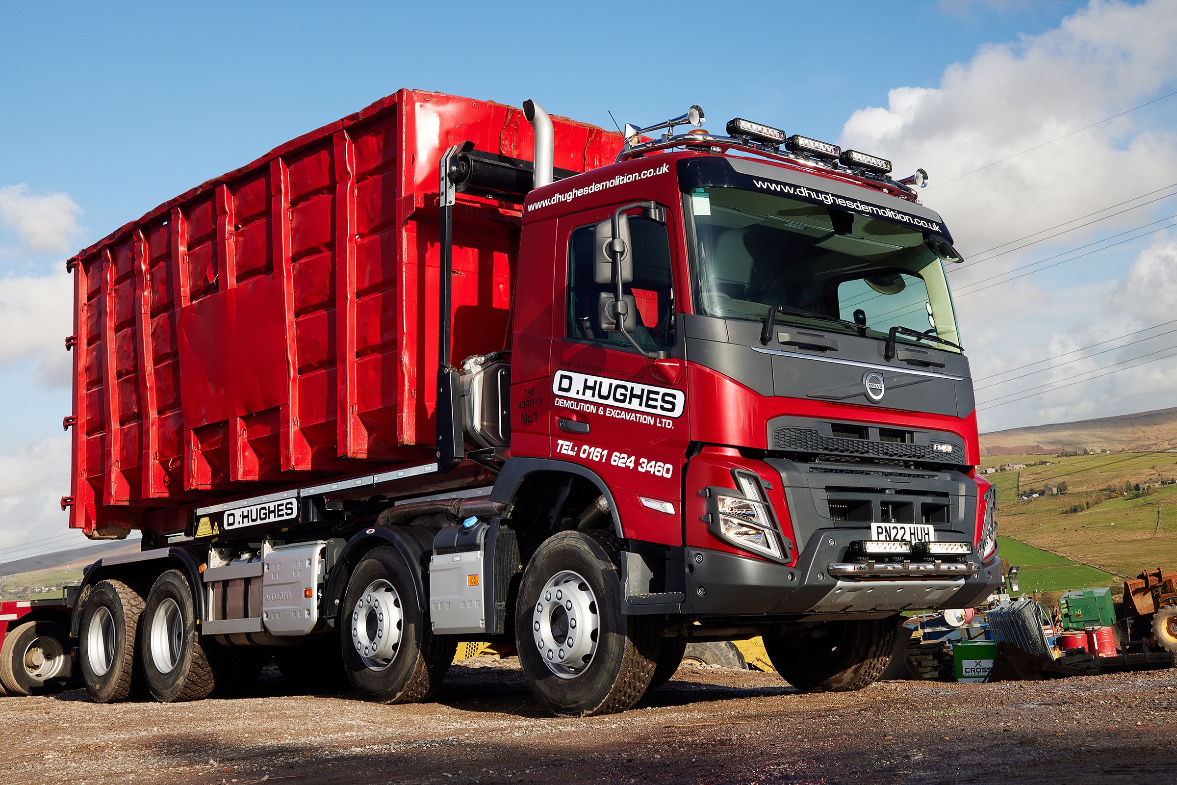 VOLVO FMX 420 IS JUST THE JOB FOR D HUGHES DEMOLITION - Trucking