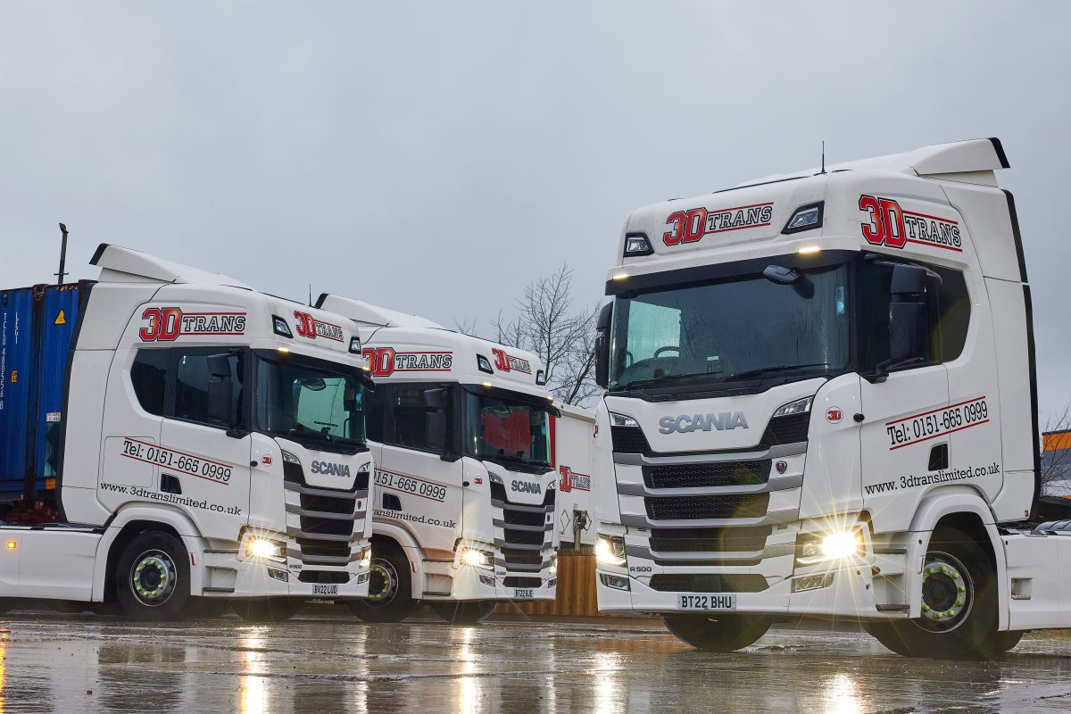 FIVE NEW SCANIAS MAKE THEIR WAY TO WIDNES - Trucking