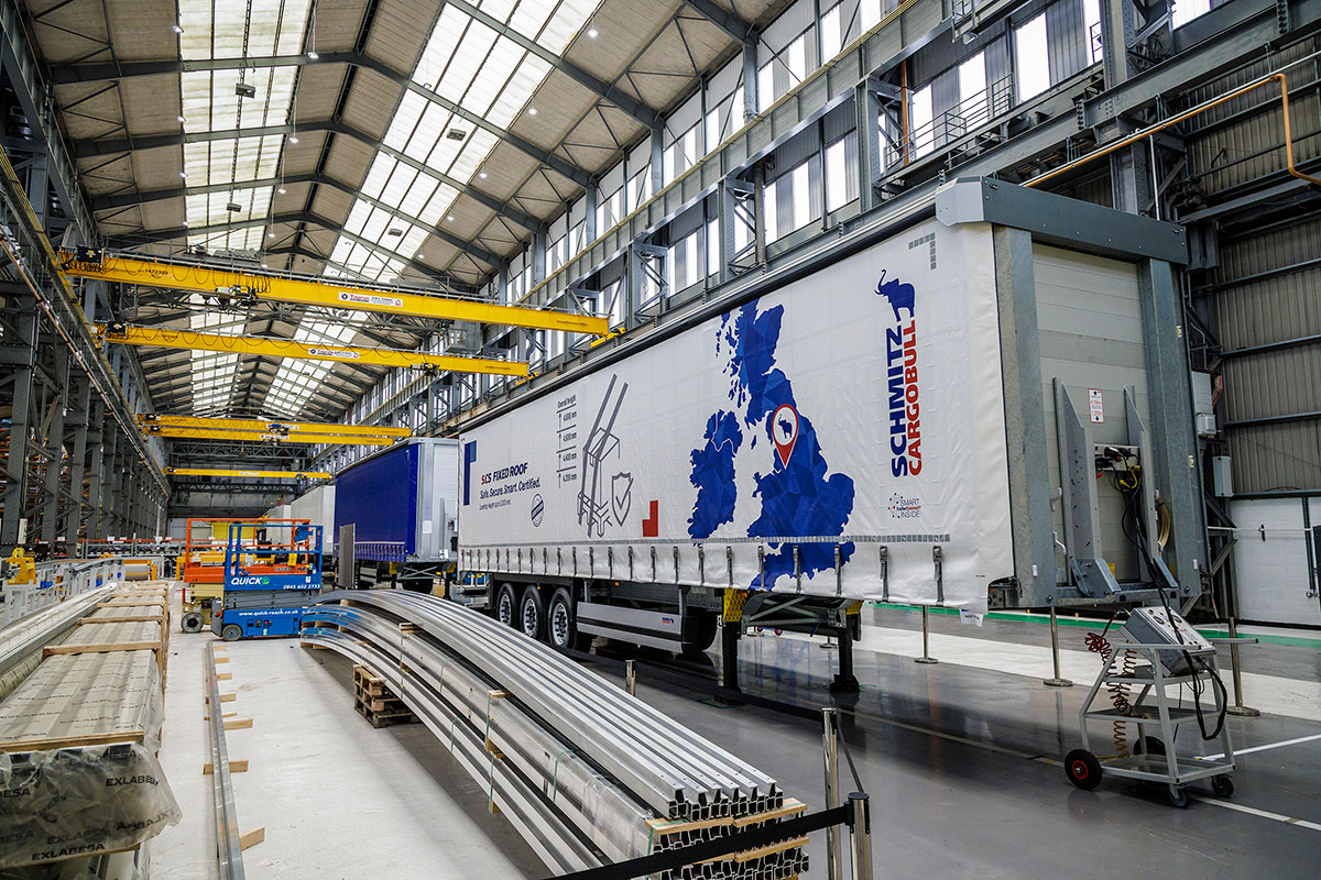Schmitz Cargobull opens new manufacturing facility in Manchester - Trucking