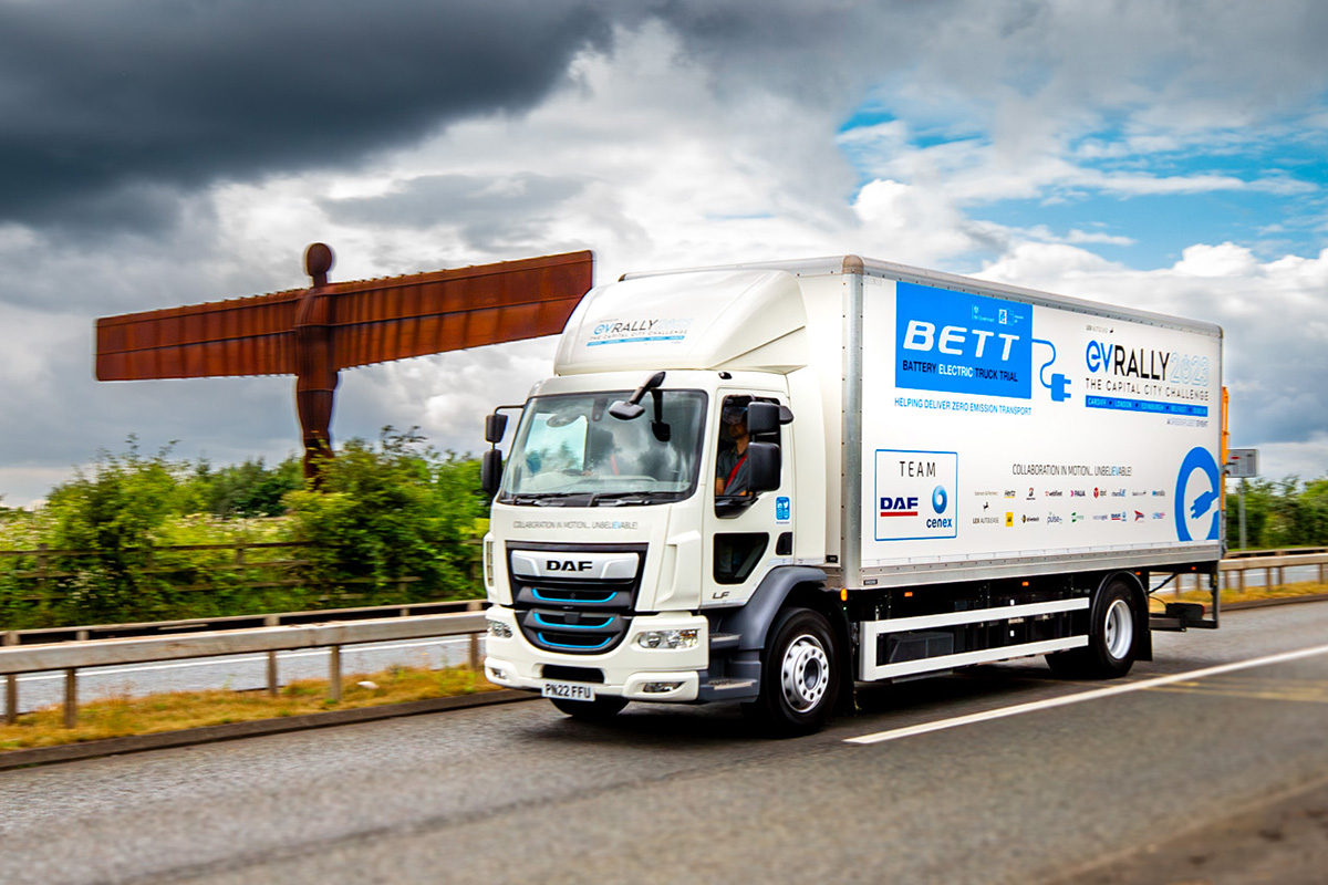 Team DAF-Cenex completes EV Rally 2023 - Trucking