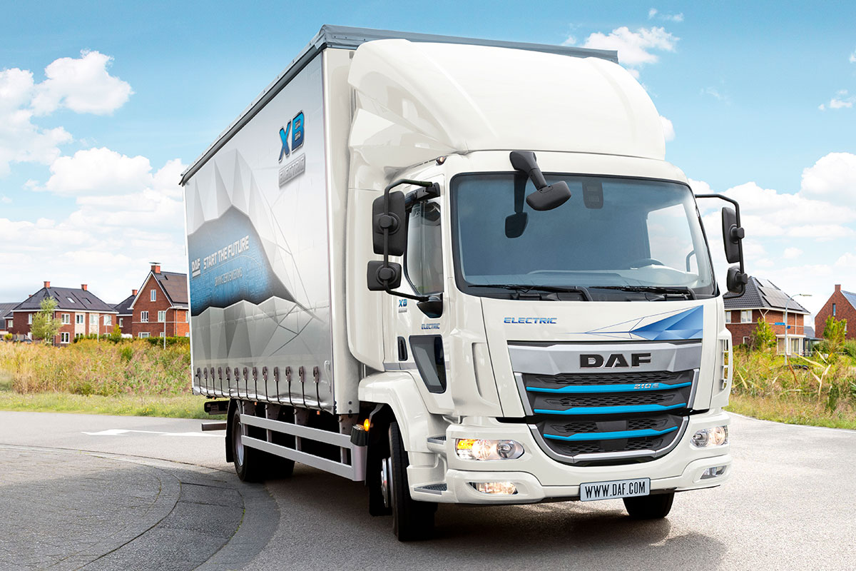 12-tonne DAF XB Electric to debut at London EV Show - Trucking