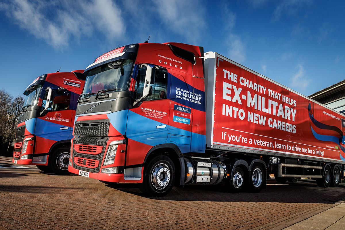 Veterans into logistics deploys new Volvo fleet - Trucking
