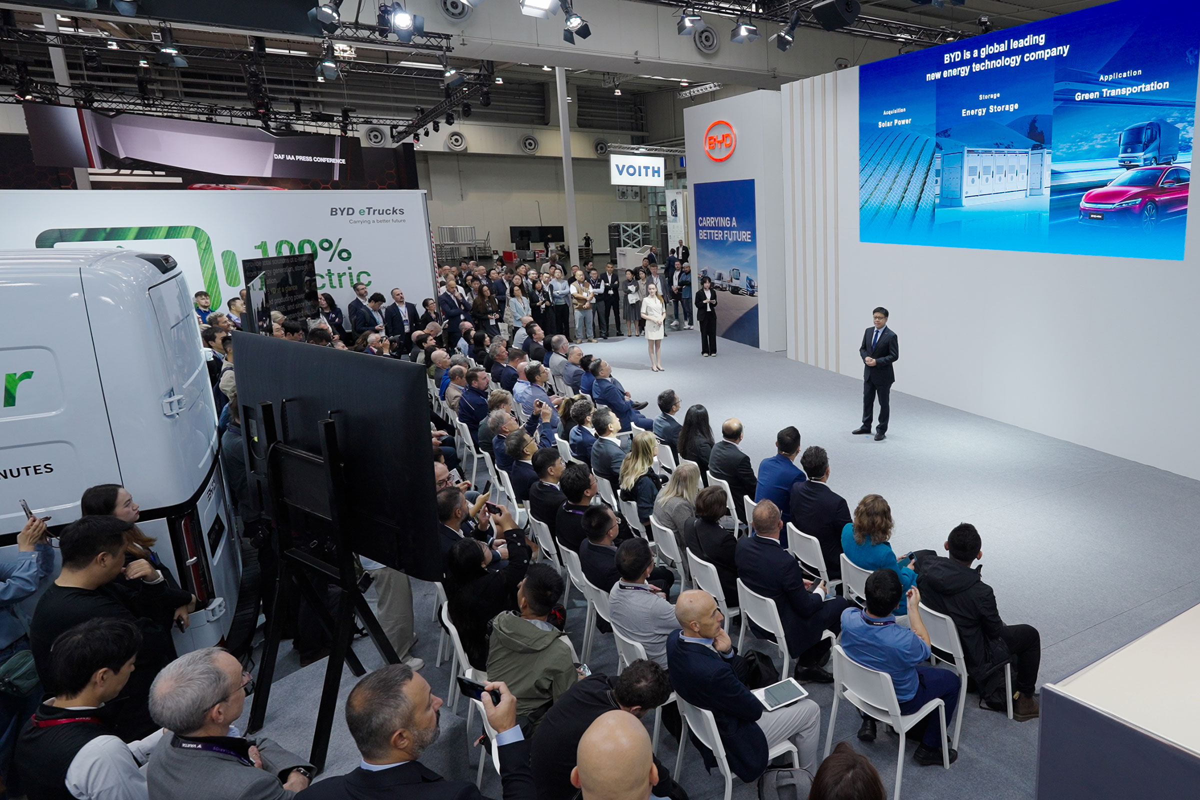 BYD Reveals New Electric LCV and Yard Tractor at IAA Transportation ...