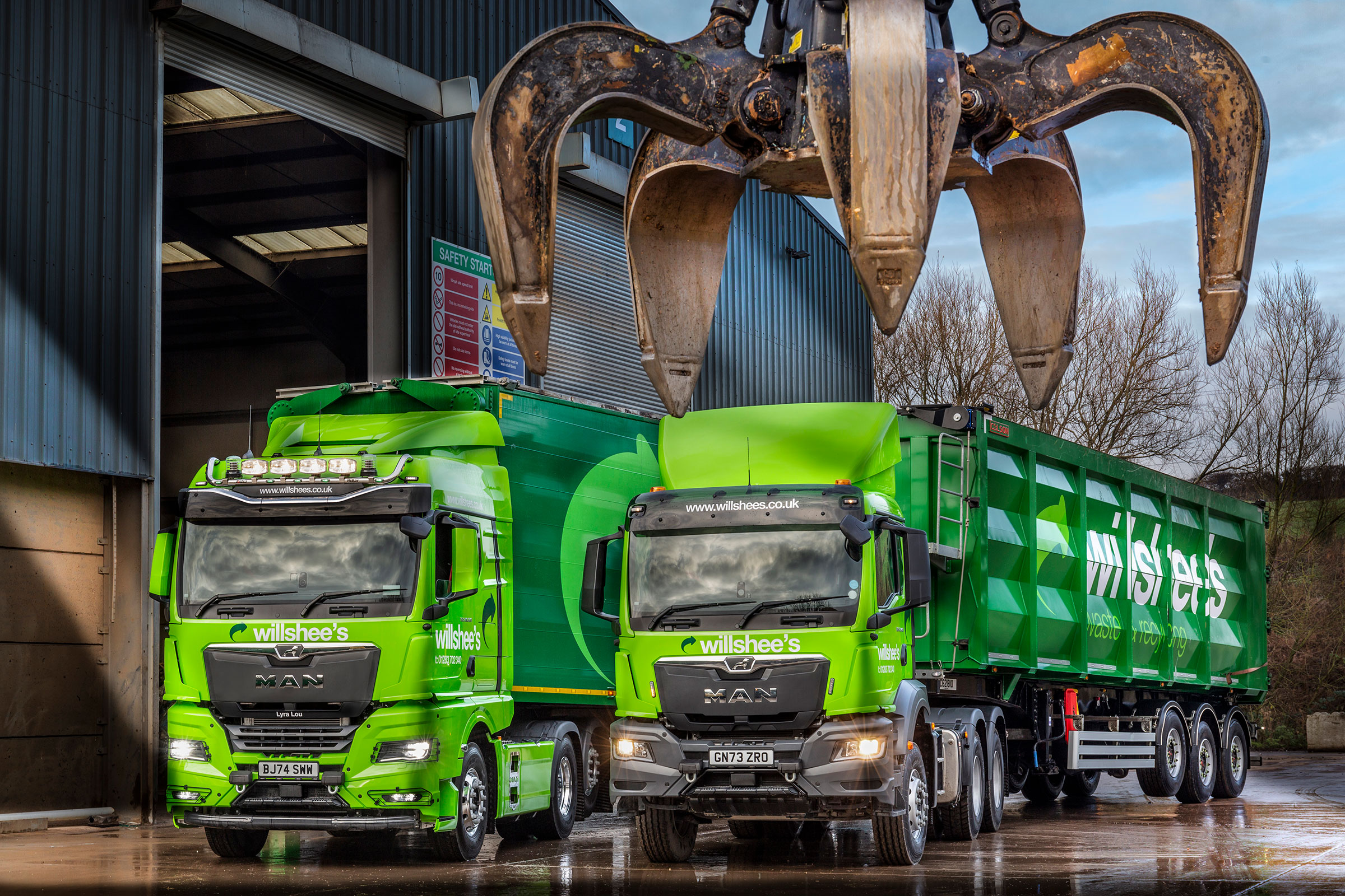 Willshees Waste & Recycling Bolsters Fleet with New MAN Trucks - Trucking