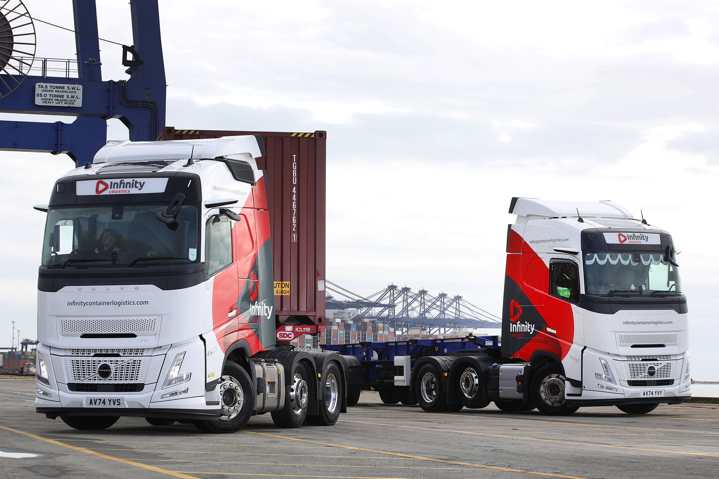 Infinity Container Logistics Enhances Fleet with Fuel-Efficient Volvo ...
