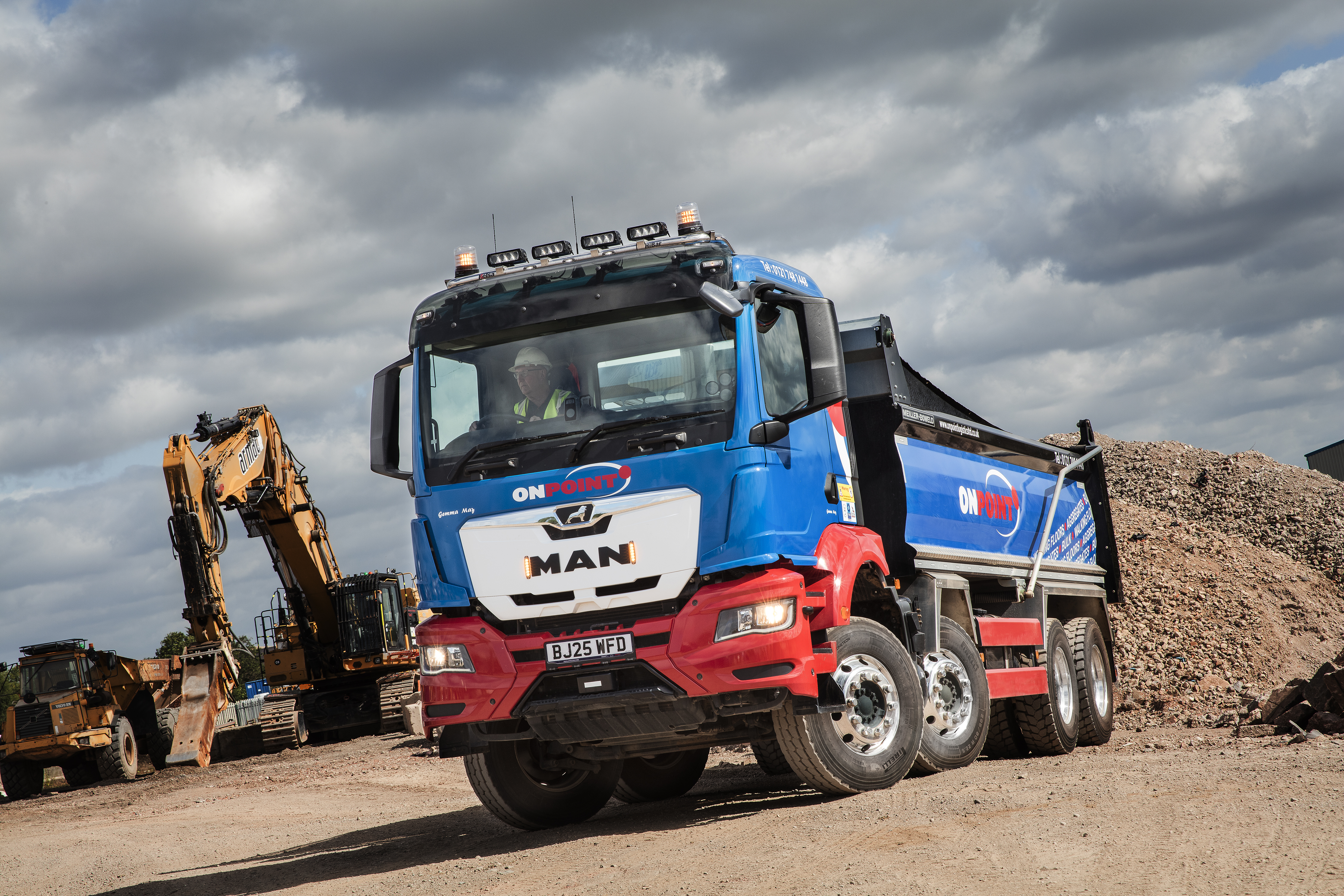 MAN TGS 8x4 tipper marks Onpoint Group’s move into bulk haulage - Trucking